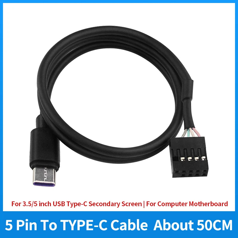 5Pin to TYPE-C Cable – TURZX-Monitor