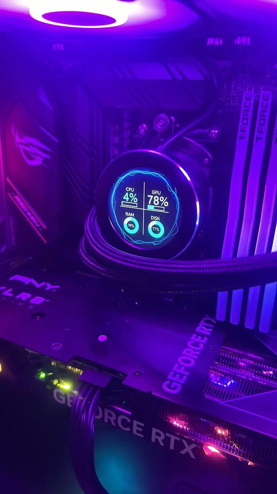 2.1inch | 5.3cm | Round Smart Screen – TURZX-Monitor